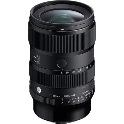 Sigma 17-40mm f/1.8 DC Art L-Mount Wide-Angle Lens